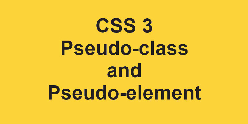 Difference between a pseudo-class and a pseudo-element – Crack Interview